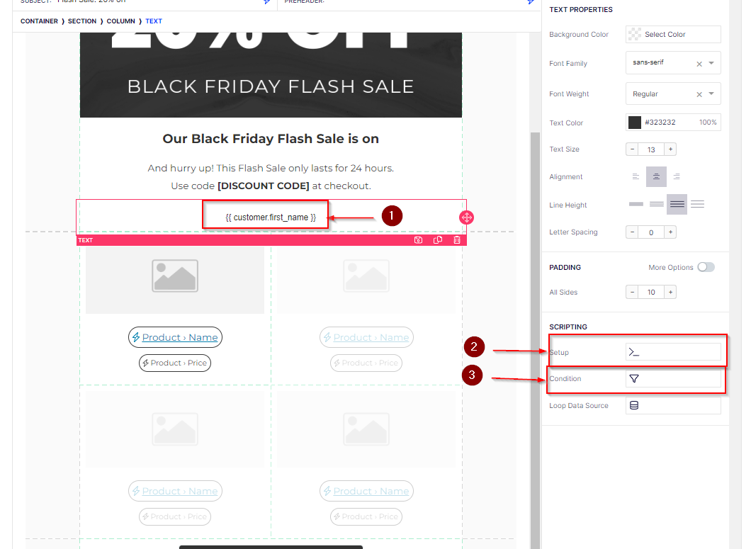 Places to use Liquid code – Support Help Center