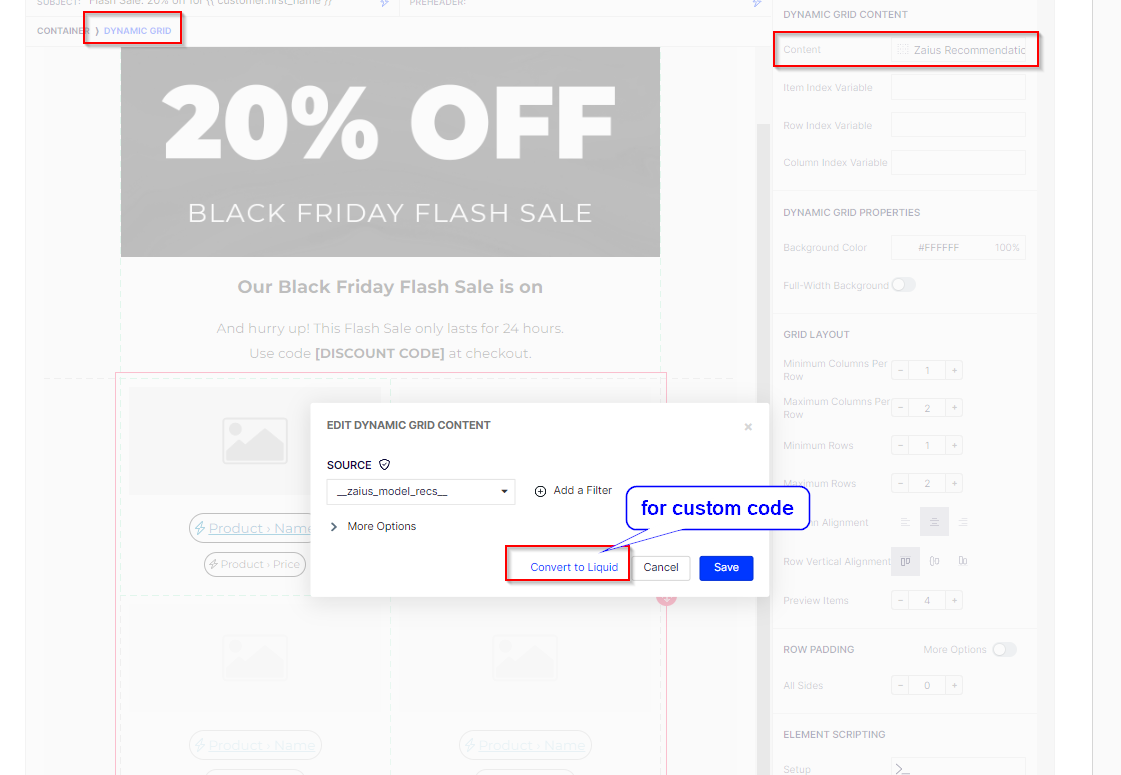 Places to use Liquid code – Support Help Center
