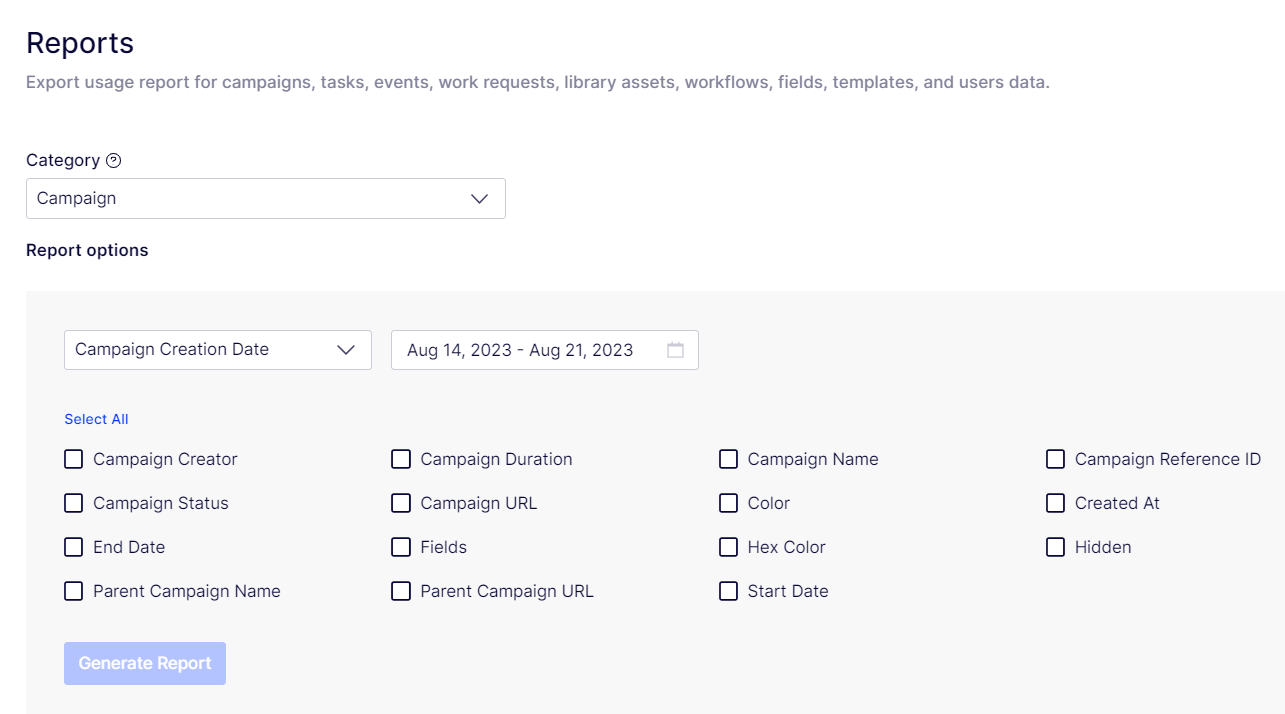 Reports on campaign performance – Support Help Center