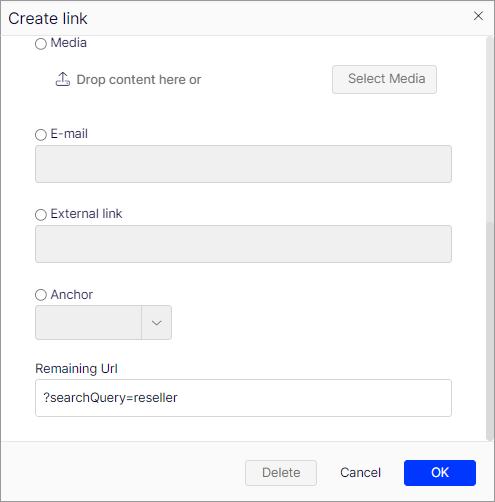 Add links – Support Help Center
