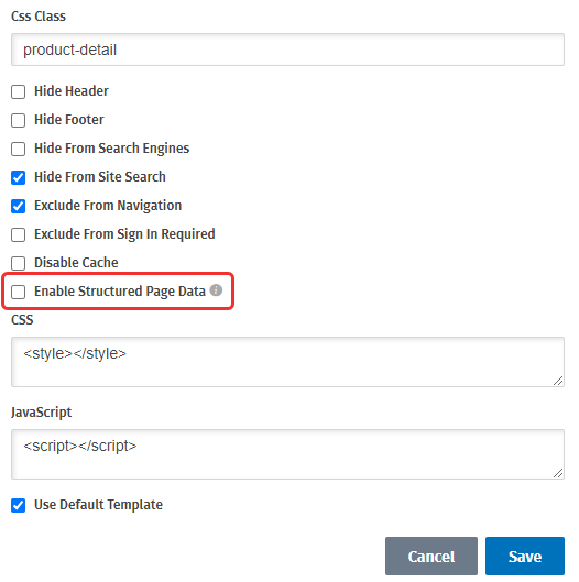 Schema.org tags – Support Help Center