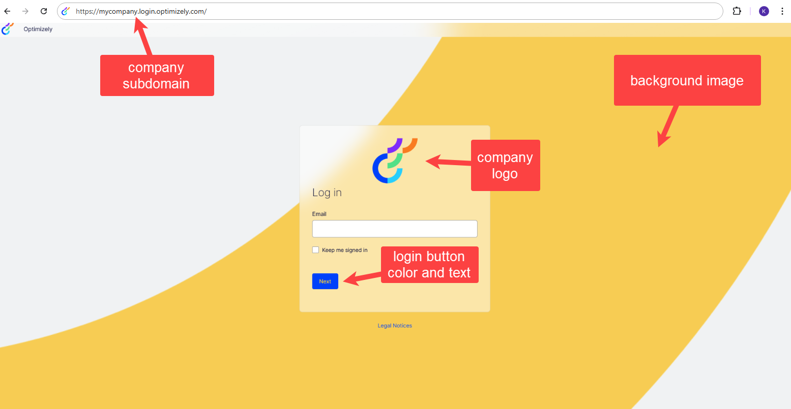 Brand your Opti ID login page – Support Help Center