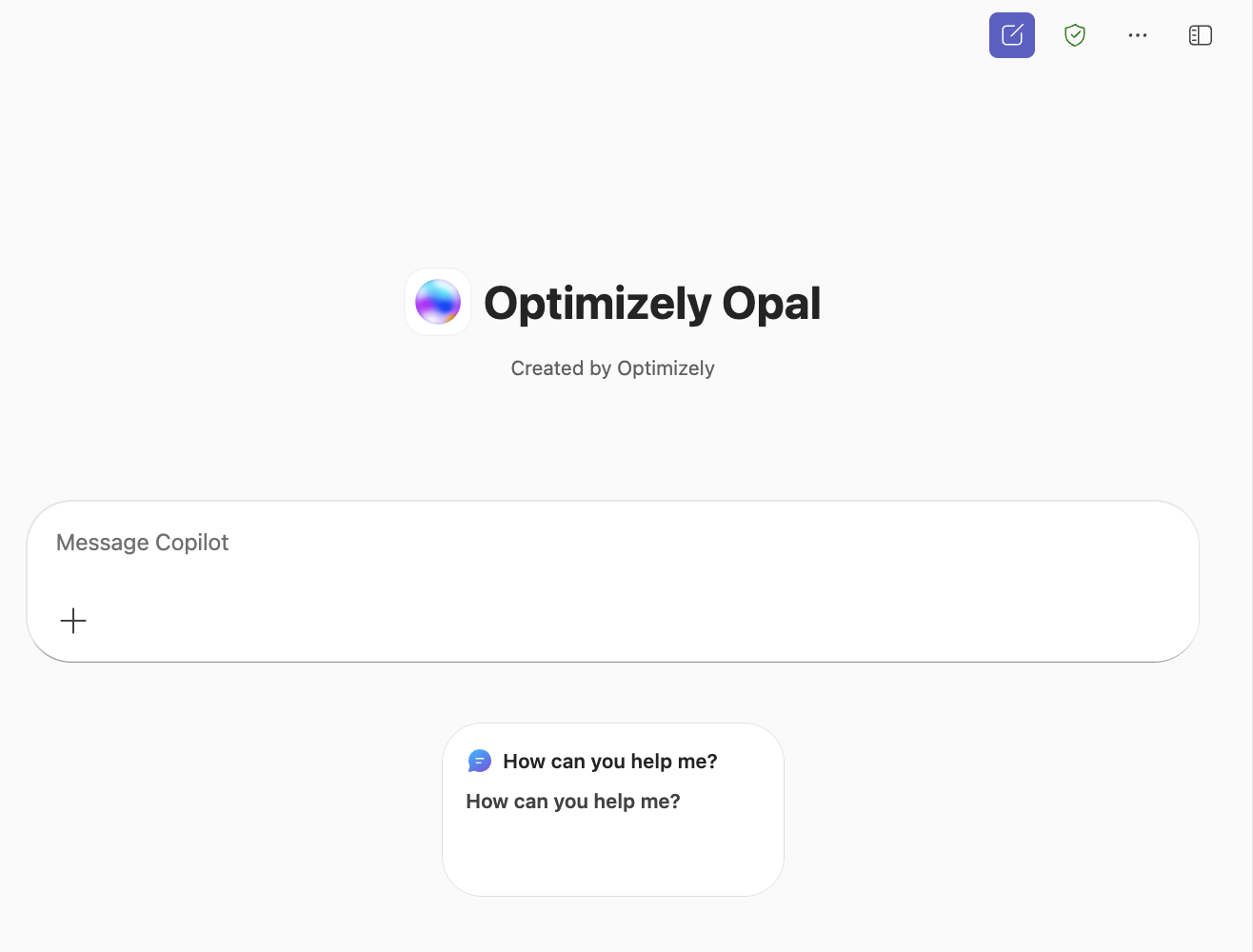 Optimizely Opal in Microsoft Copilot – Support Help Center