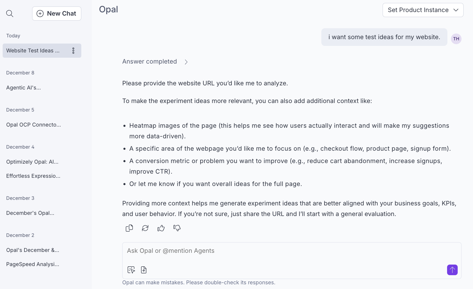Optimizely Opal overview – Support Help Center