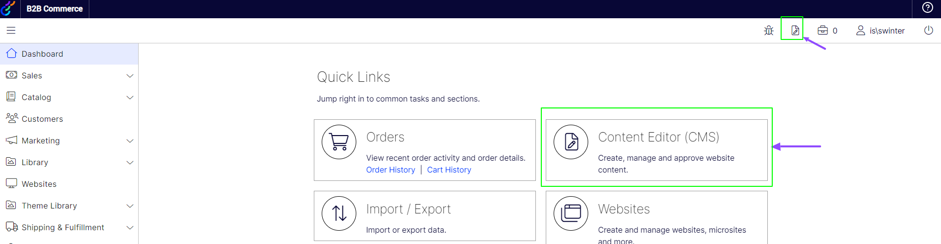 Admin console – Support Help Center